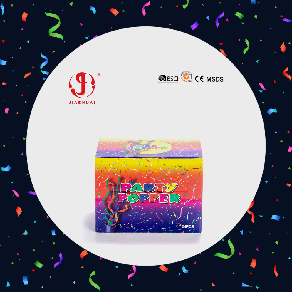 A box of Metallic long streamers and confetti(12pcs) – JiaCai Arts ...